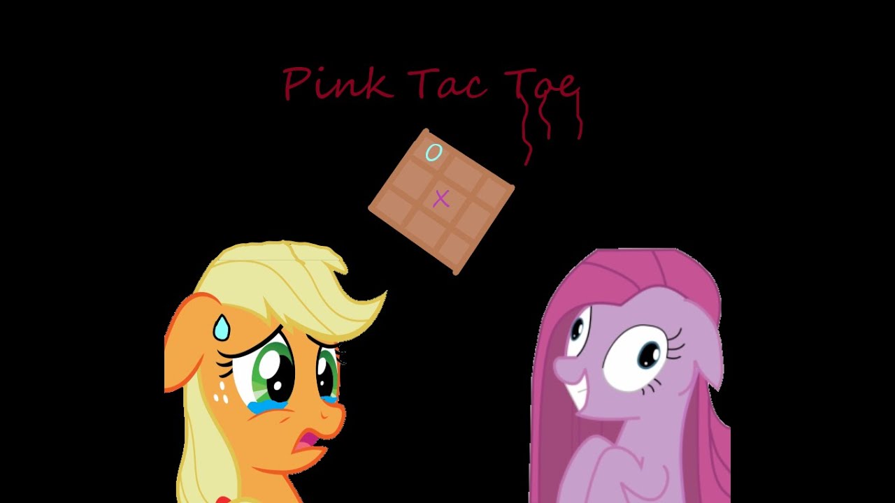 Applejack vs "Pink Tac Toe.." [Applejack's Let's Play!] - YouTube