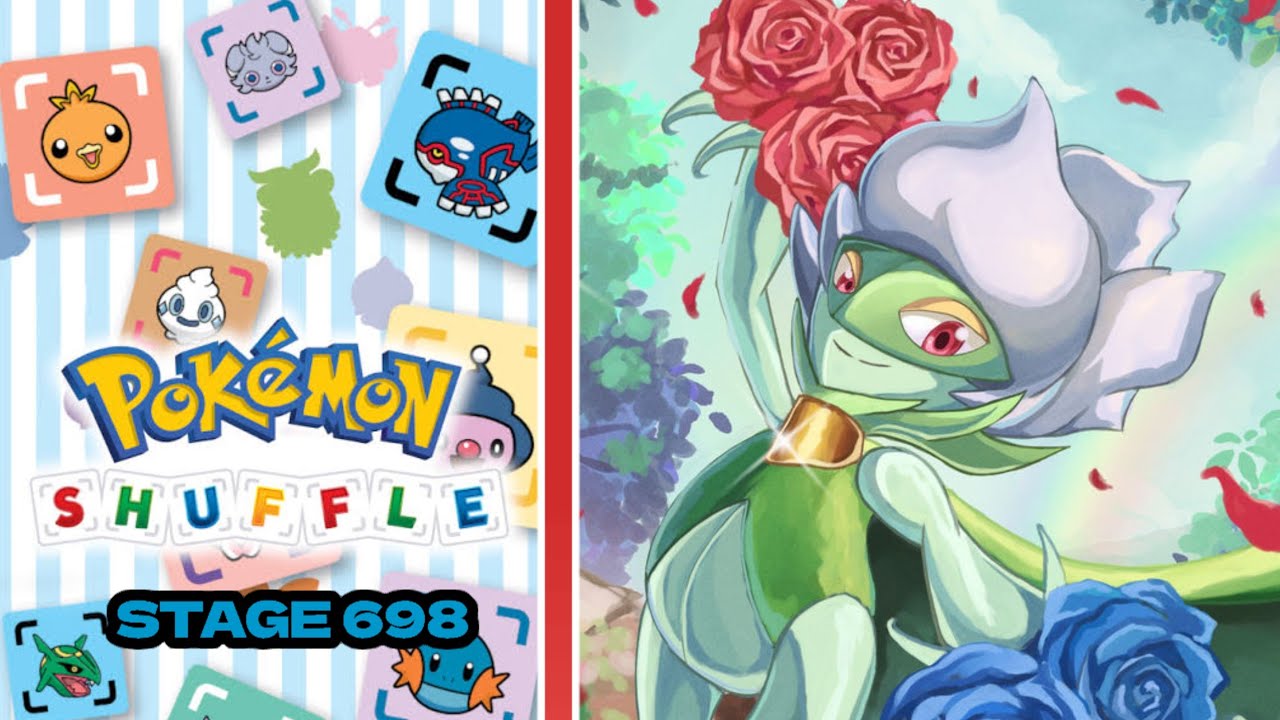 ROSERADE | POKEMON SHUFFLE MOBILE | STAGE 698 #roserade - YouTube