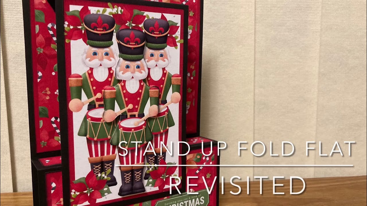 Stand Up, Fold Flat Card Tutorial Revisited - YouTube