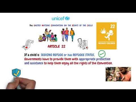 What is UNCRC ARTICLE 22? - YouTube