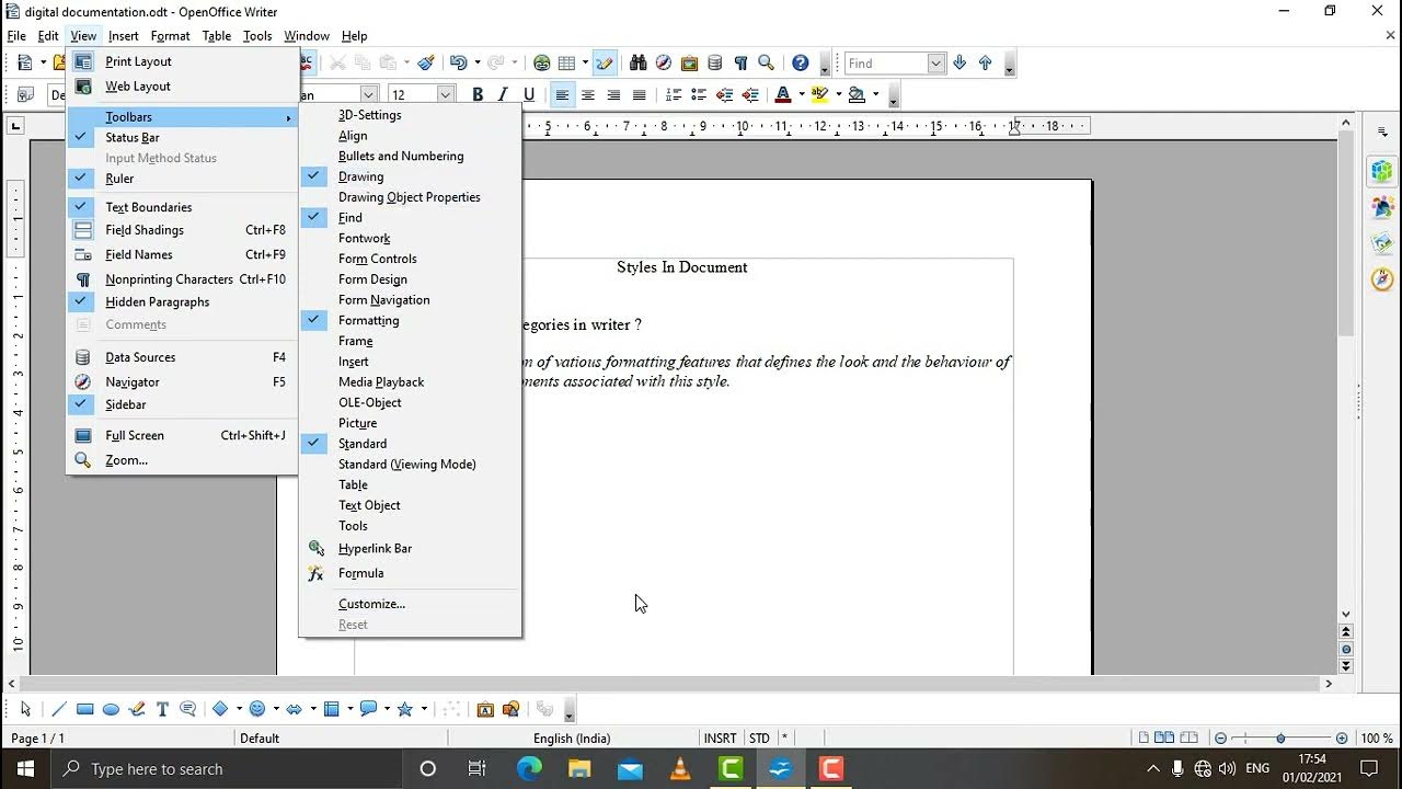 class 10, information technology , digital documentation - YouTube