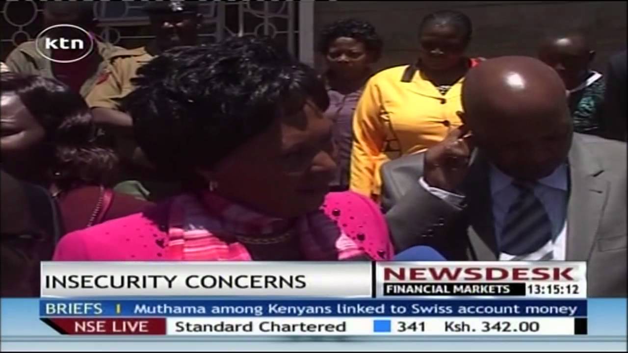 Othaya mp Mary Wambui calls for the reinforcement of vip security - YouTube