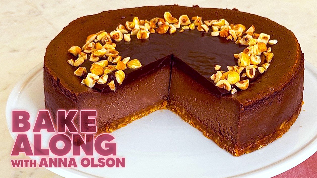 Truffles-Inspired Chocolate Hazelnut Cheesecake! | Recipe from Anna ...