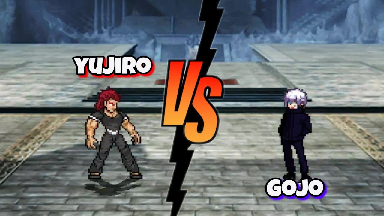 Yujiro Vs Gojo baki x jujutsu kaisen fights / mugen - YouTube