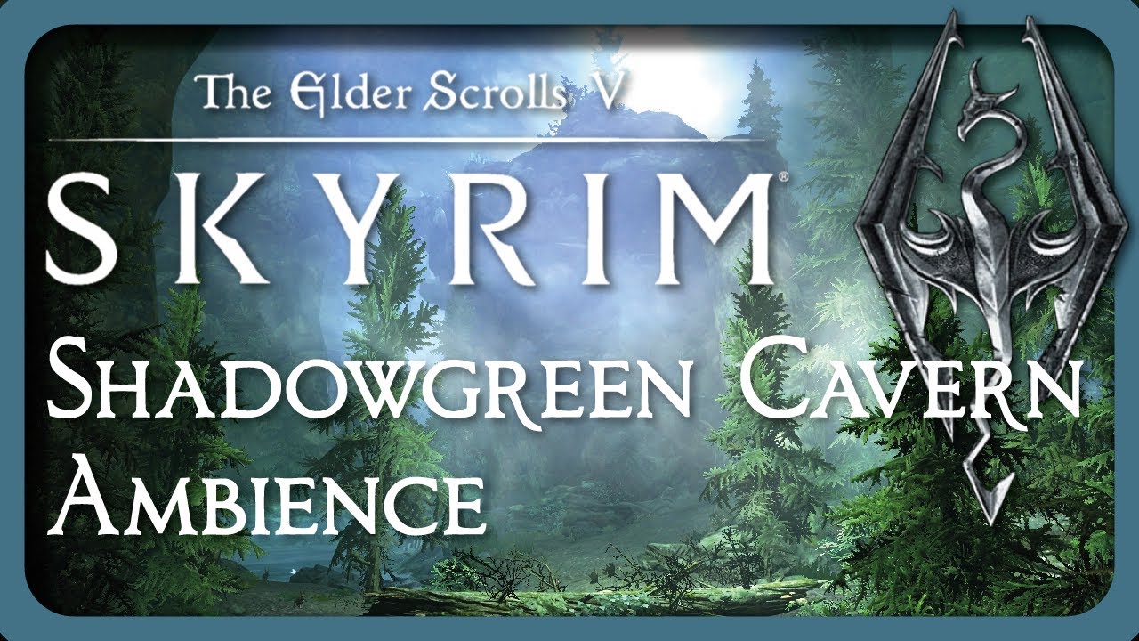 Skyrim Ambience: Shadowgreen Cavern | 1hr | Sleep Aid - YouTube