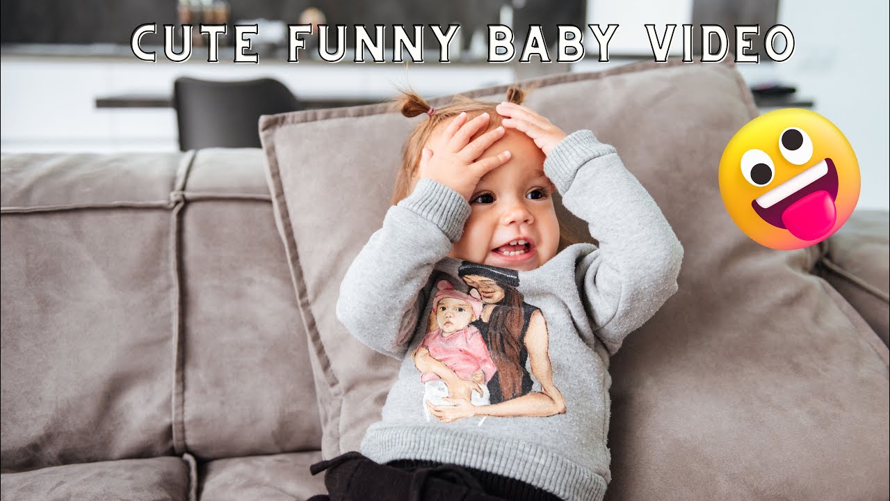 Cute Funny Baby Video: Laugh Out Loud From This Little One! - YouTube