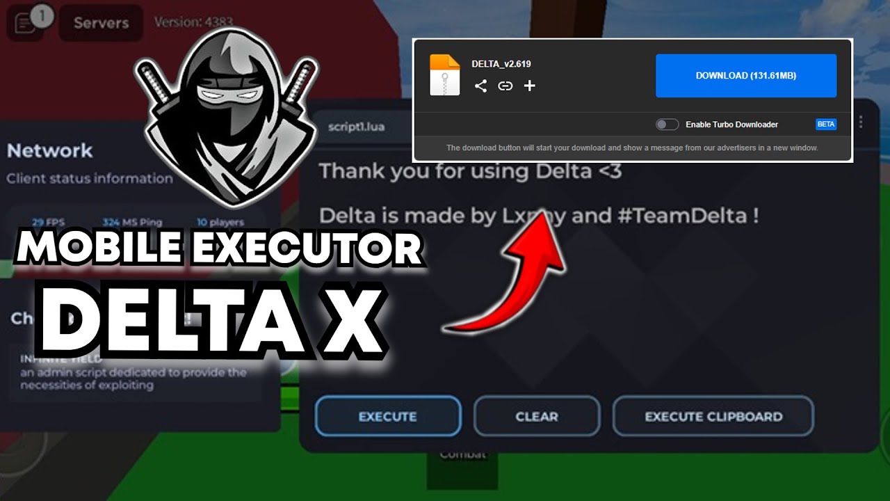 How To Download Delta X Mobile New Version Executor For Roblox 2024 ...