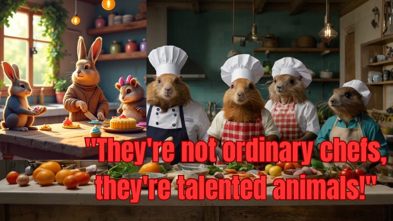 "They're not ordinary chefs, they're talented animals!" - YouTube