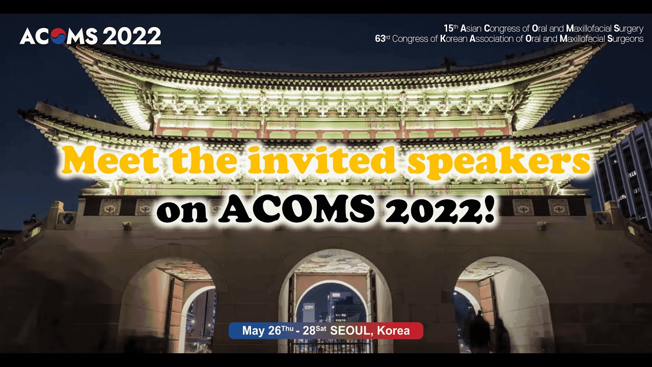 Meet the invited speakers of ACOMS 2022! - YouTube