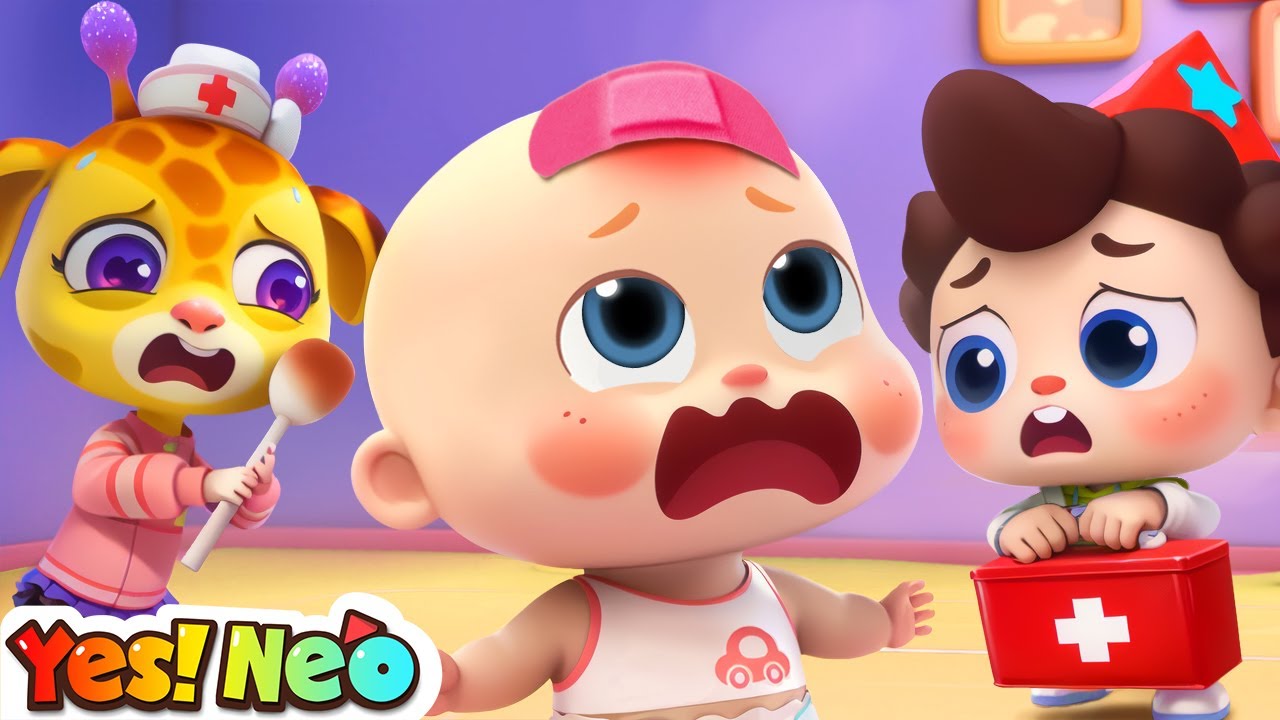 Ouch! Baby Got a Boo-Boo!👶🚑 | Boo Boo Song | Kids Songs | Starhat Neo ...
