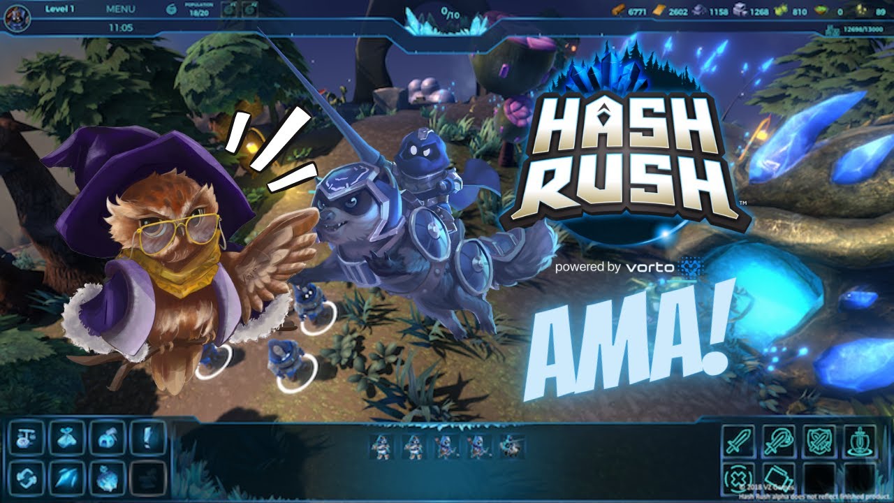 HASH RUSH - AMA with Gameplay Review - YouTube