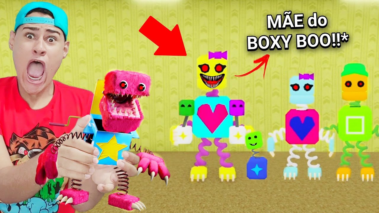 Encontrei a MÃE SECRETA do BOXY BOO nas BACKROOMS MORPHS!! - Roblox ...