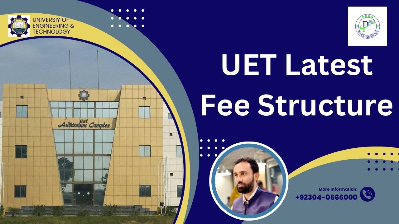 UET Fee Structure 2025 I UET A2 Fee Structure I UET Admission 2025 I ...