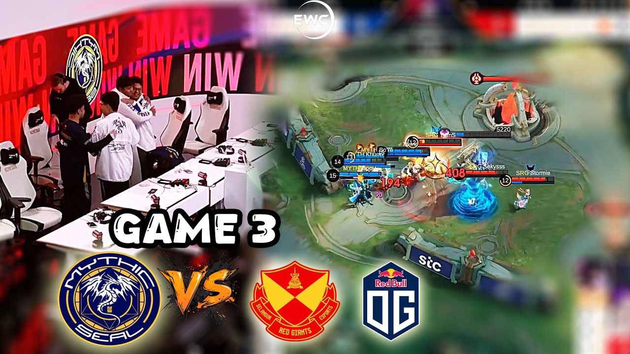SRG vs Mythic Seal Game 3 - MSC EWC 2025 - YouTube