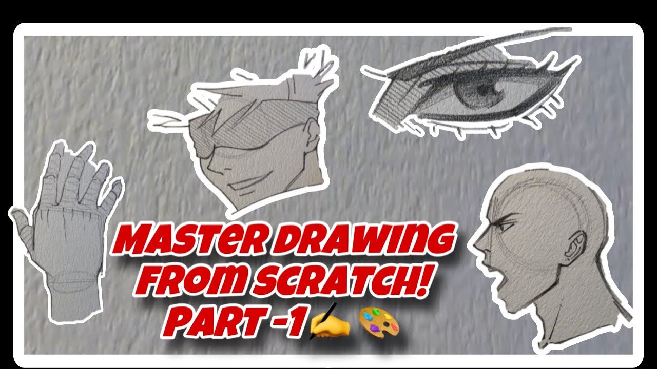 Master Drawing from scratch Part-1 ️🎨 - YouTube