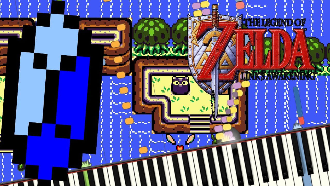 Raft Ride - The Legend of Zelda Link's Awakening (Synthesia) - YouTube