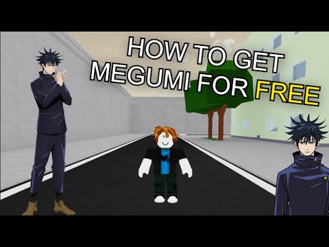 How to get Megumi for free in Jujutsu Shenanigans - YouTube