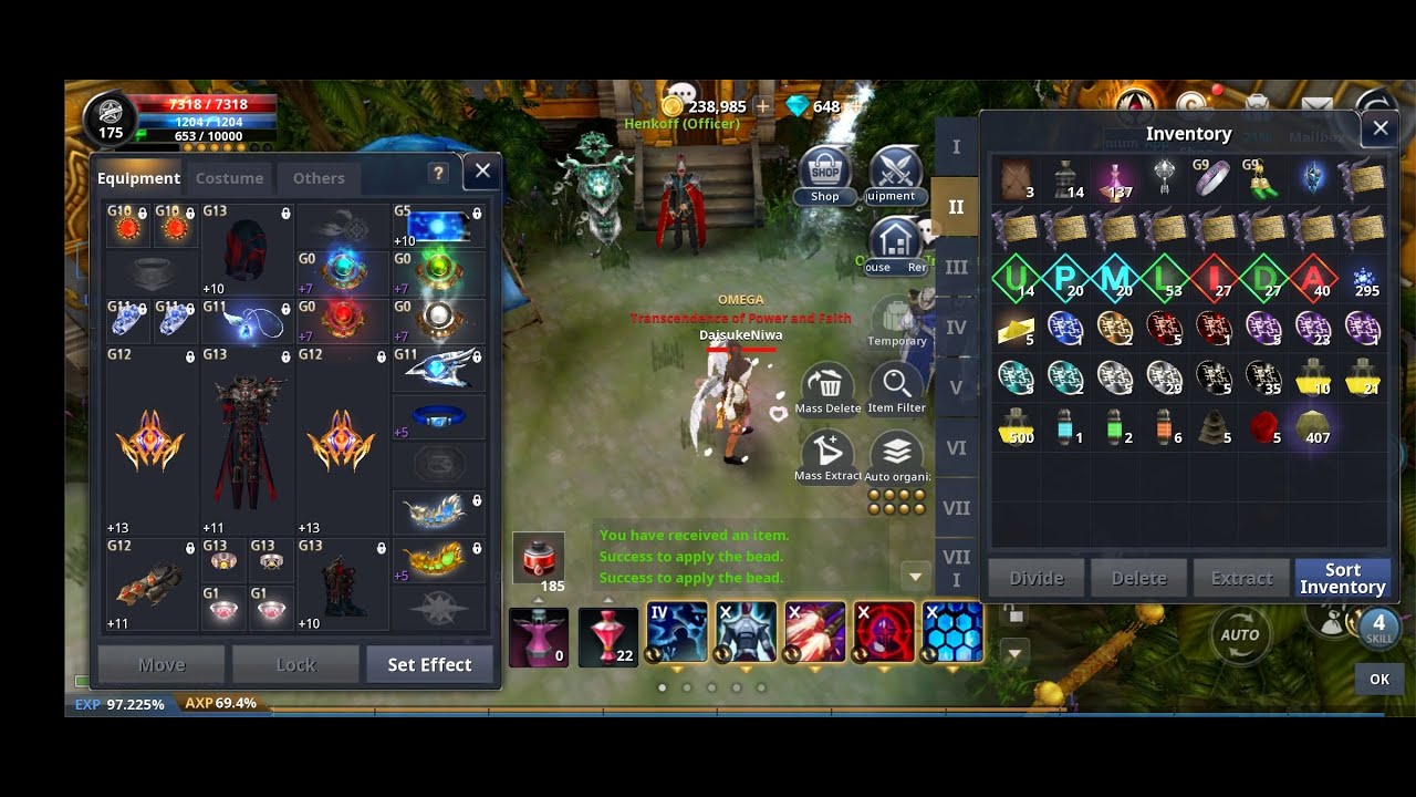 Chill Stream |Tangwulinplays Cabal Sea Infinite Combo| Palladium set ...