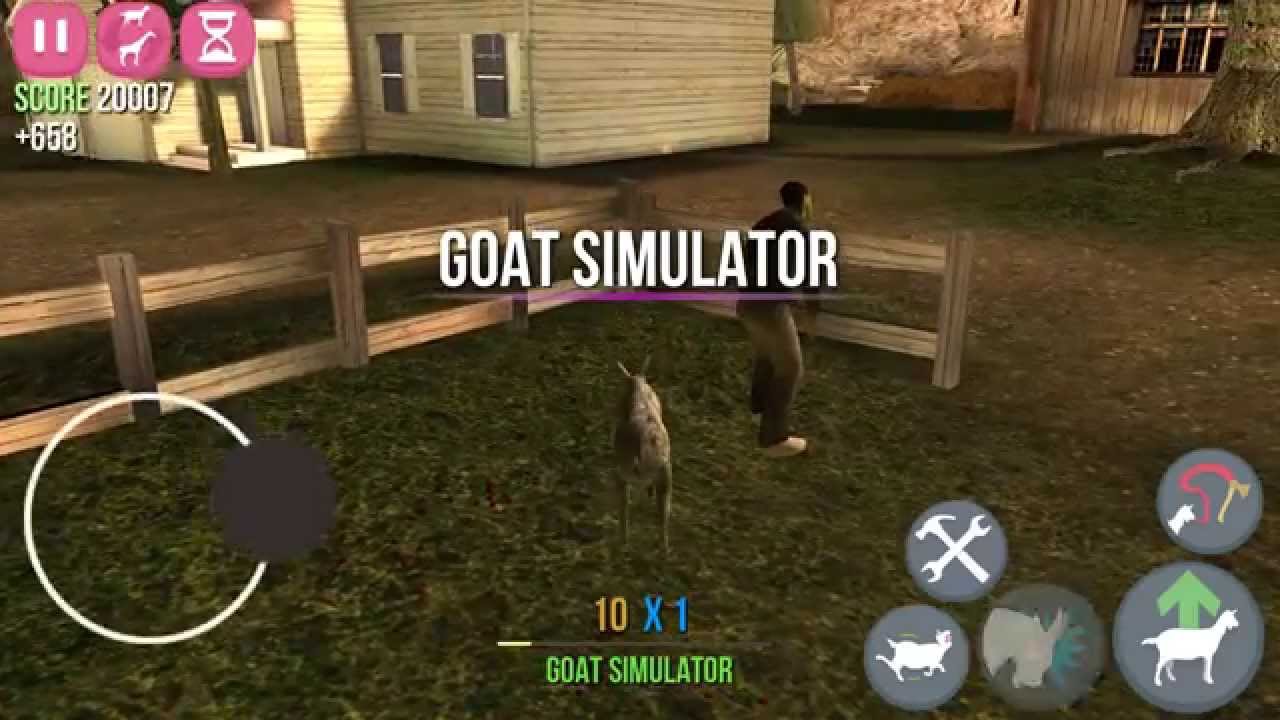 GoatZ Goat Simulator Casual Mode [Android Gameplay] - YouTube