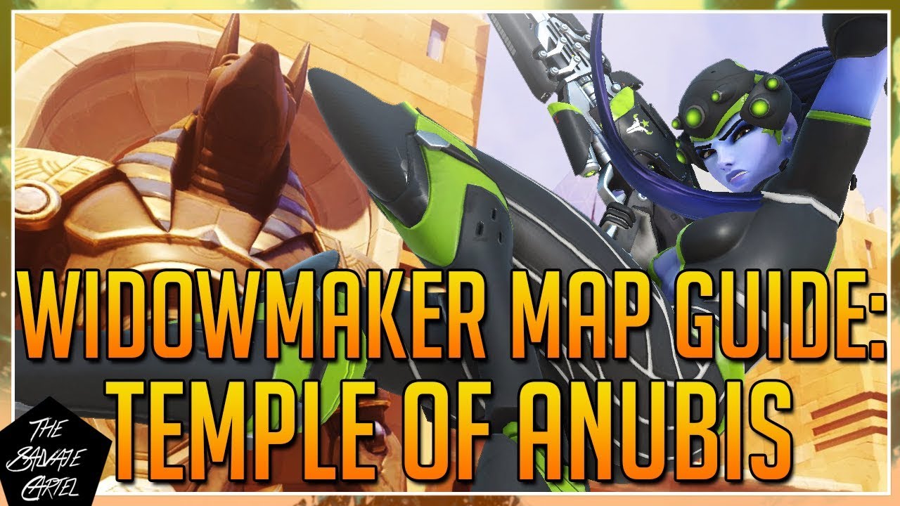 OVERWATCH: WIDOWMAKER MAP GUIDE: TEMPLE OF ANUBIS + SECRET SPOTS! - YouTube