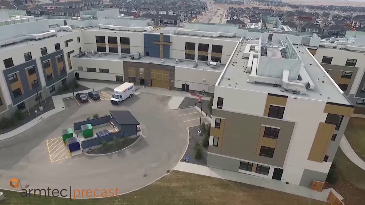 St. Teresa Place - Total Precast Project - YouTube