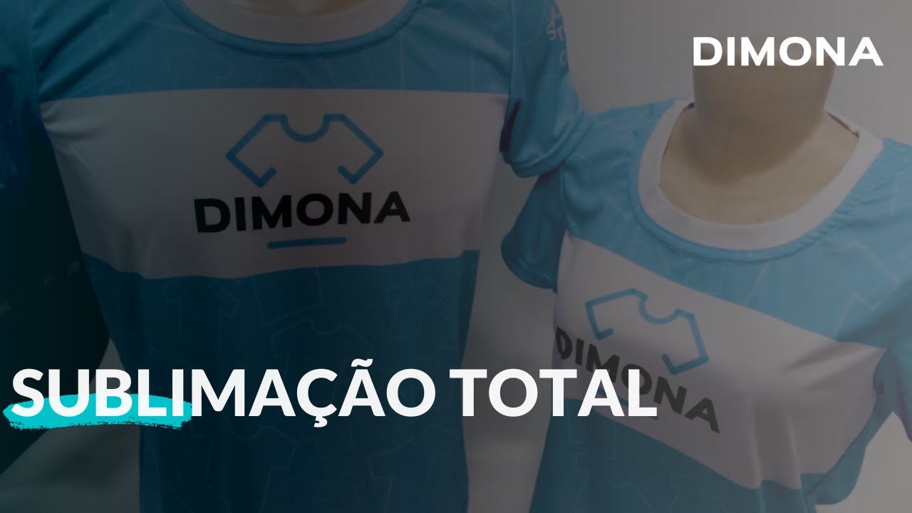 Camisetas personalizadas em Sublimação Total - YouTube