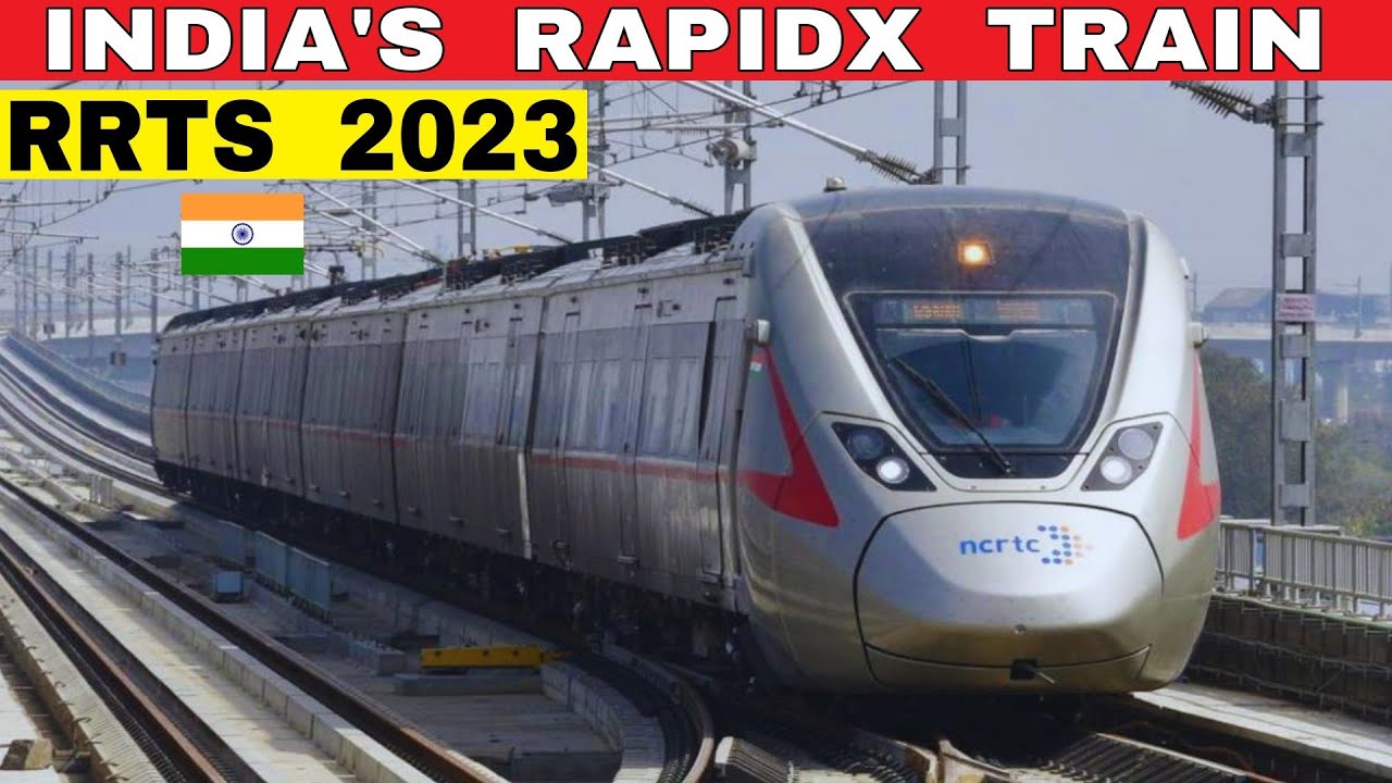 India's First RapidX Train || RRTS || Delhi - Gaziabad Corridor ...