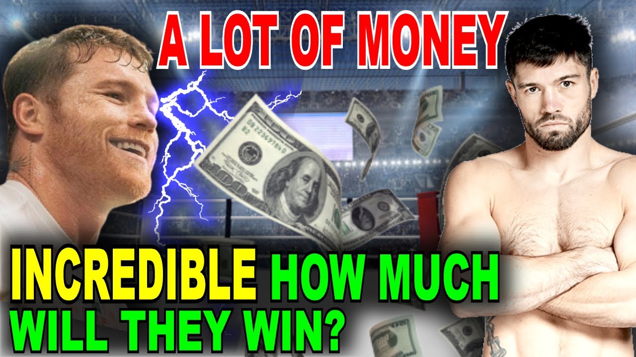 🚨LAST MINUTE👉DO YOU WANT TO KNOW how much MONEY Canelo Á and Ryder will ...