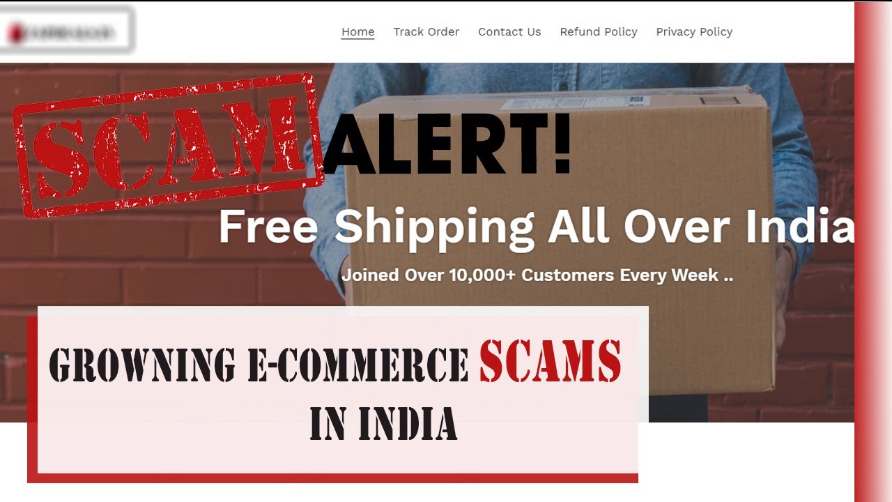 INCREASING FAKE E-COMMERCE WEBSITE SCAMS IN INDIA - English - YouTube