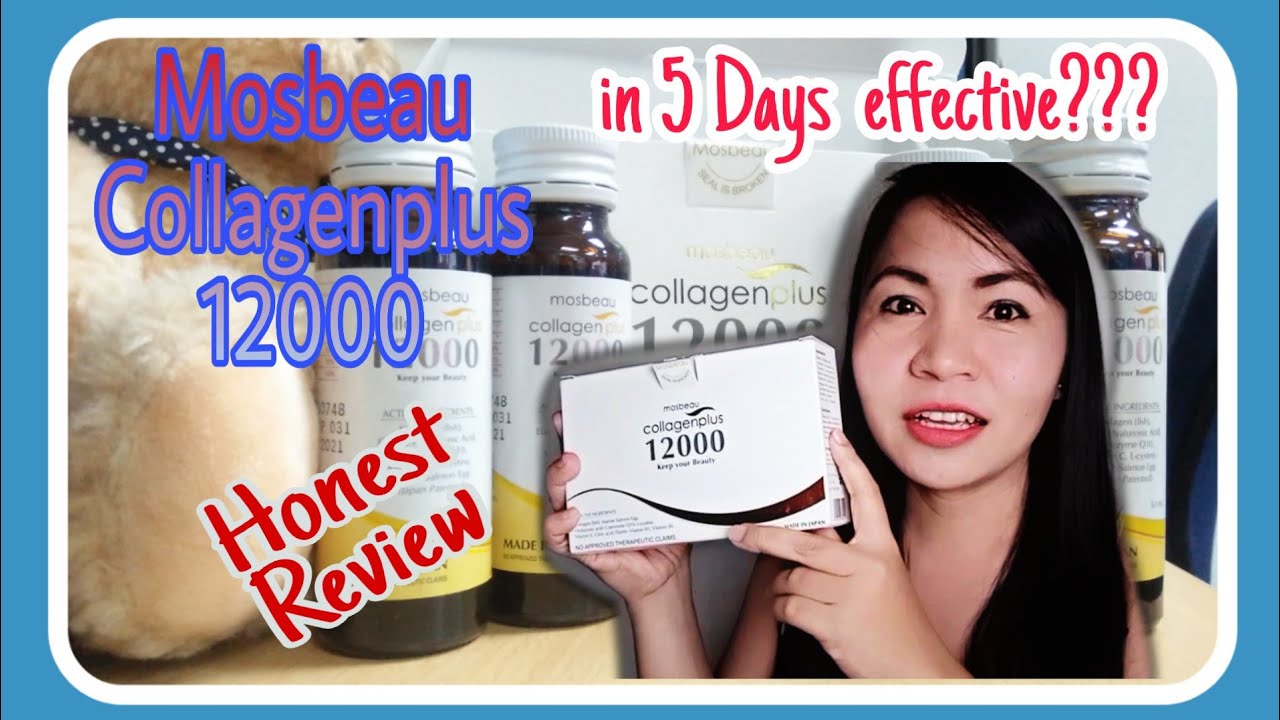 Mosbeau Collagen Plus 12000 Honest Review - YouTube