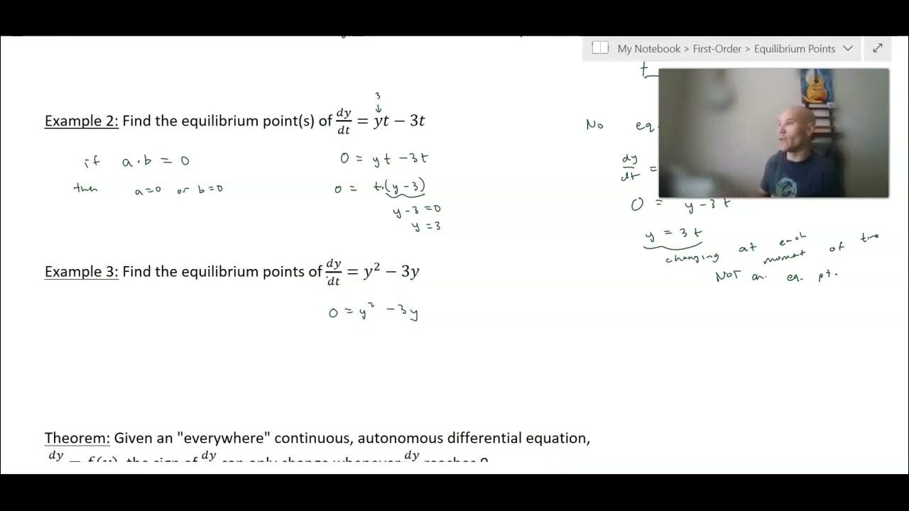 Equilibrium Points - YouTube