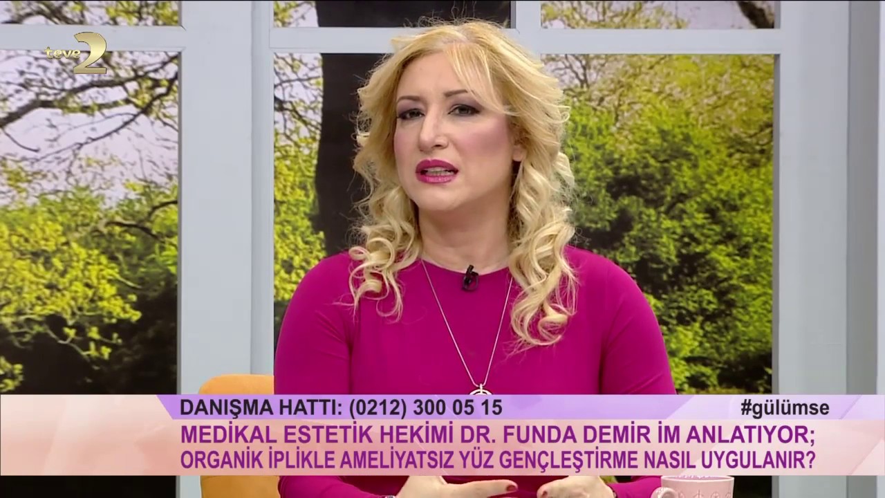 DR. FUNDA DEMİR İM - AMELİYATSIZ YÜZ GERME - 1 - YouTube