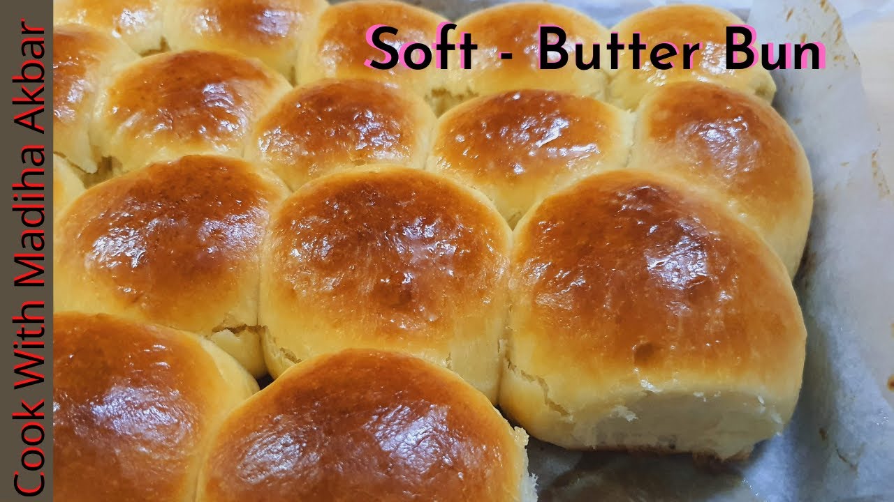 BUTTER SOFT BUNS | Very Easy And Delicious | By Cook With Madiha Akbar ...