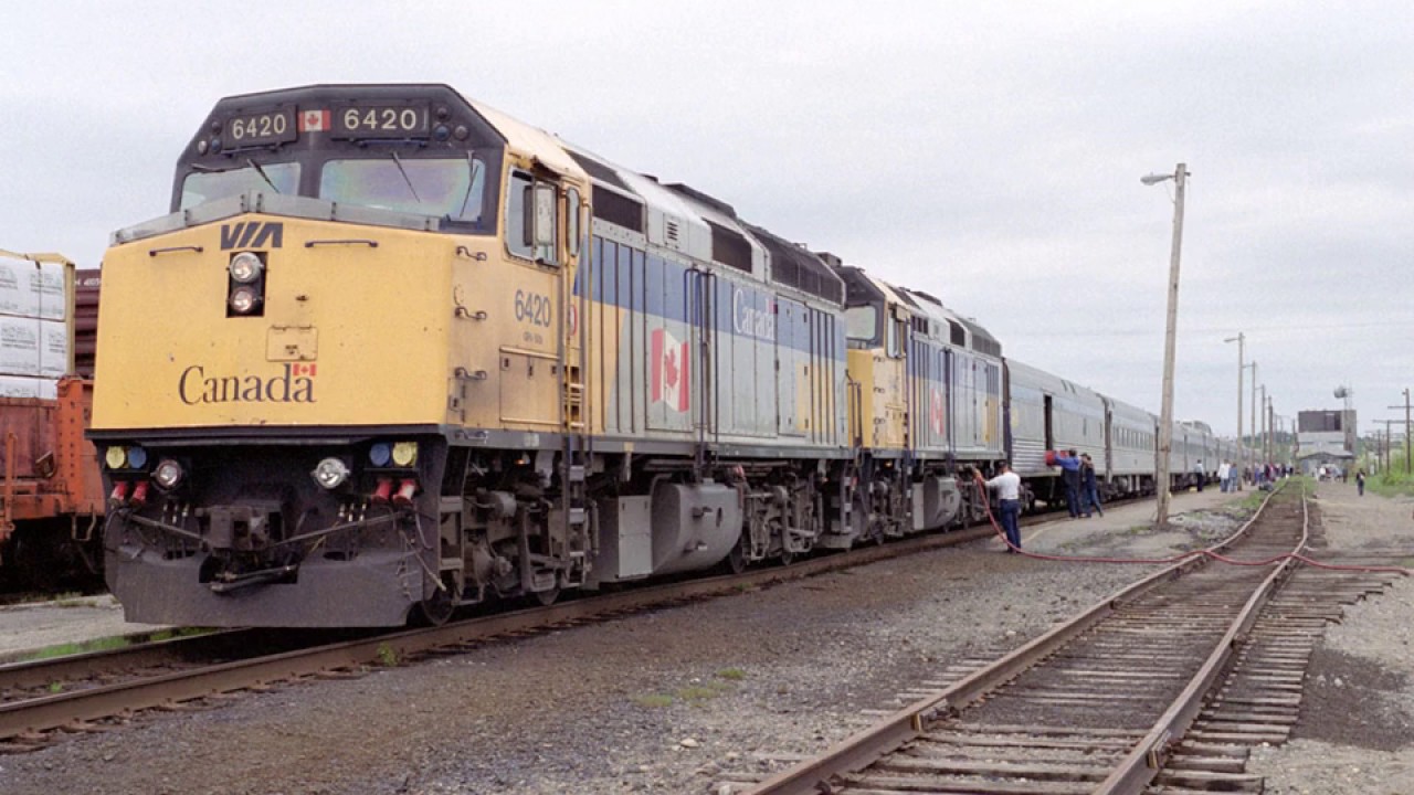 TRANS CANADA RAIL TRIP 2002 - YouTube