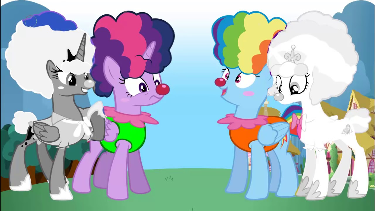 MLP My Little Pony-CLOWNS - YouTube