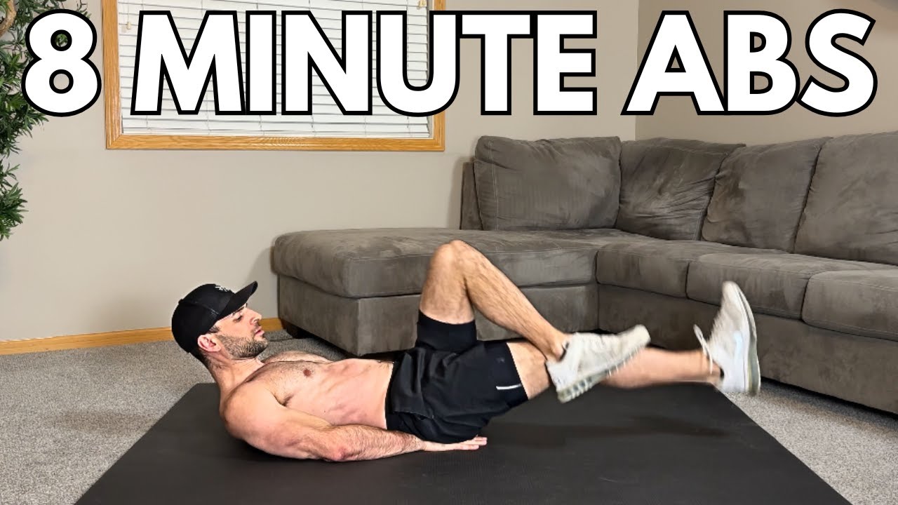 8 Minute Abs Workout 🔥 No Equipment | Intense Core Workout at Home ...