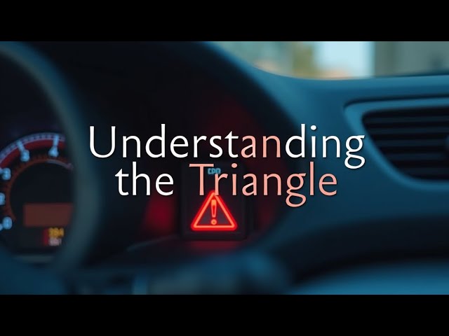 Exclamation Mark In Triangle Dashboard
