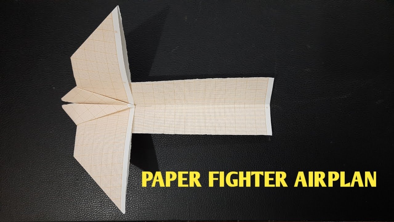 PAPER FIGHTER AIRPLANE THROW UP IN THE AIR FLIES LONG DISTANCE YouTube paper-fighter-airplane-throw-up-in-the-air-flies-long-distance-youtube