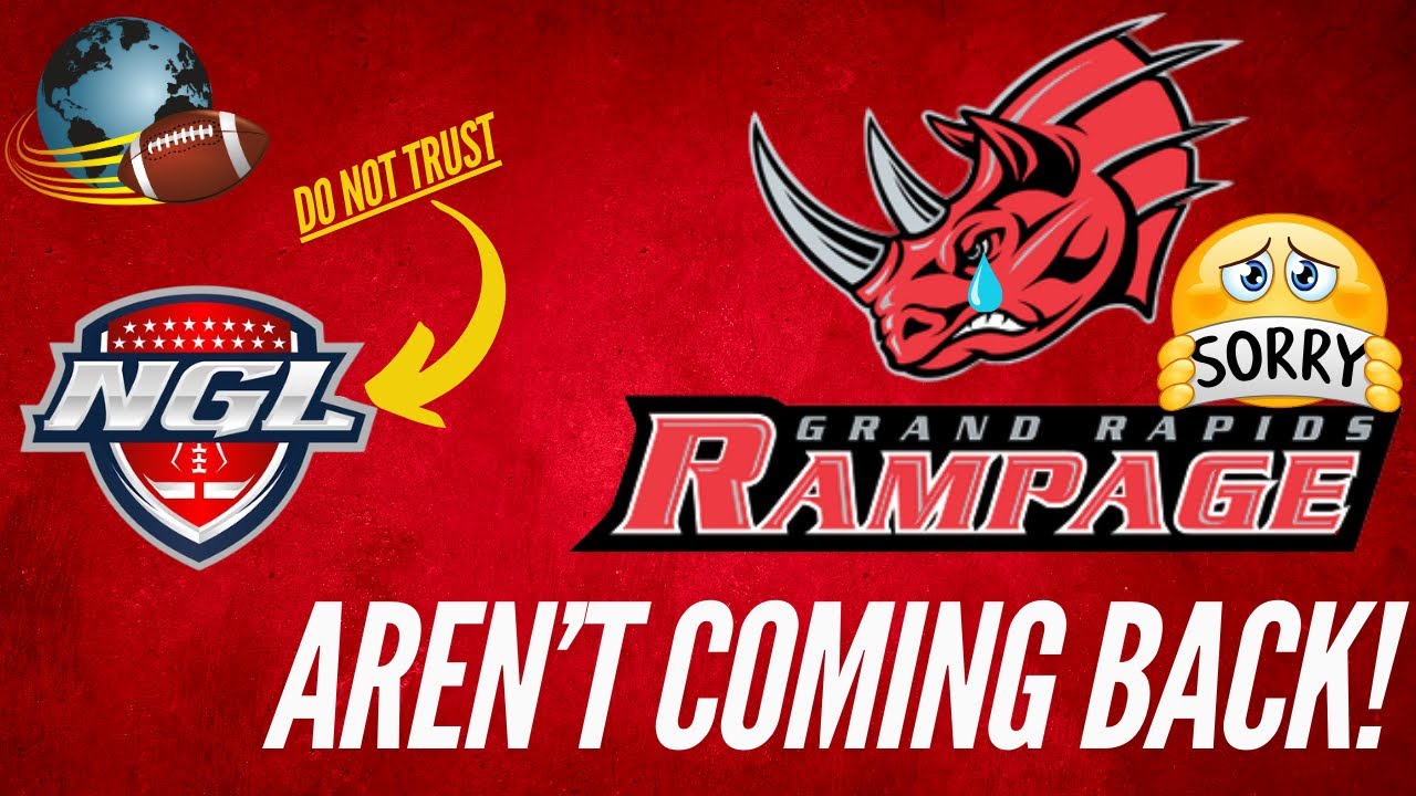 Grand Rapids Rampage ARE NOT Coming Back! - YouTube