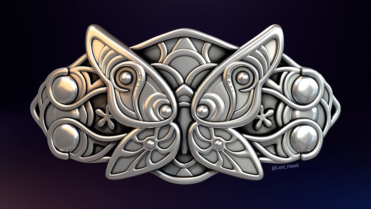 Fern's Hair Clip (Frieren) | Preview in Blender 3d - YouTube