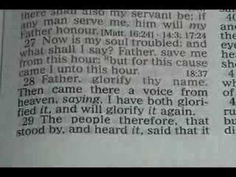 Book of John chapter 12 HOLY BIBLE - YouTube