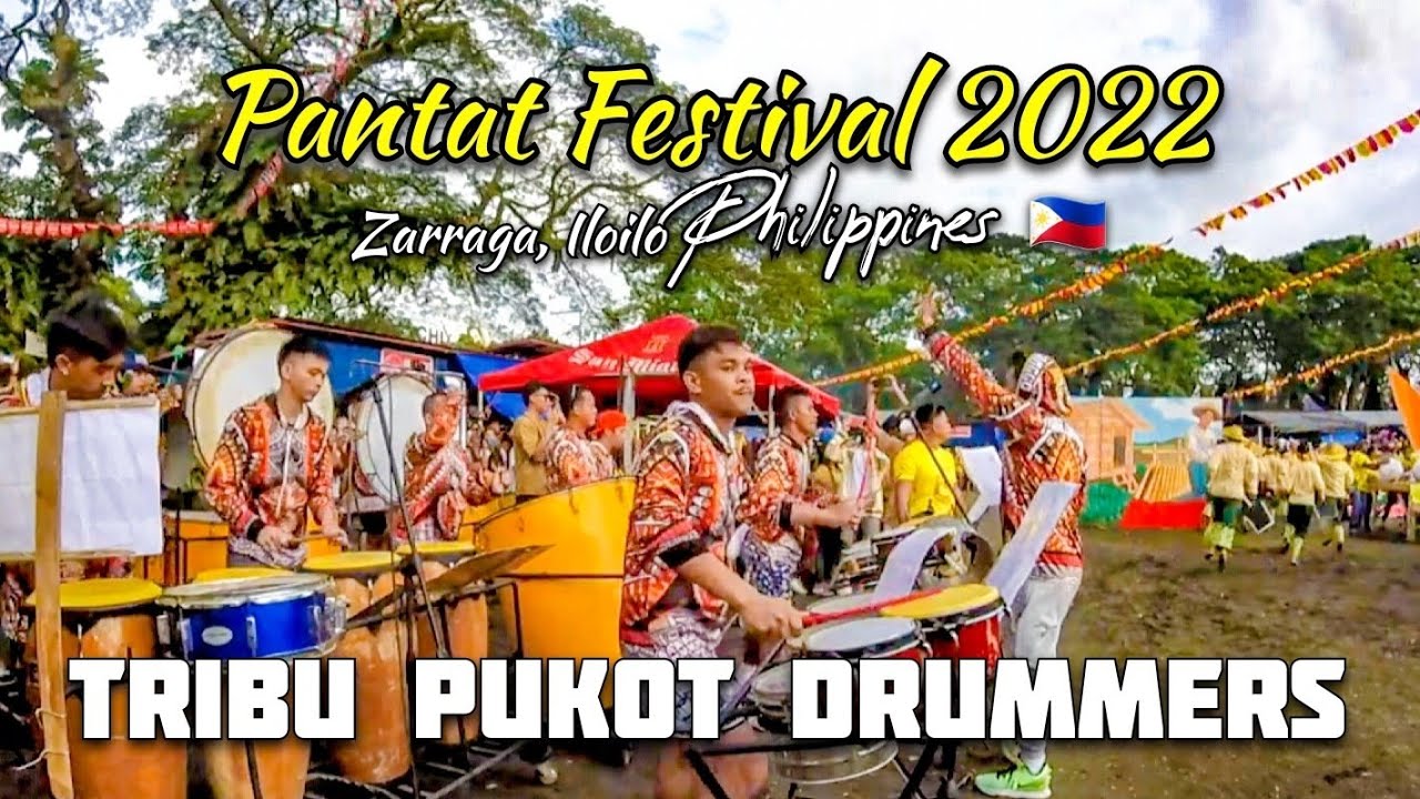 TRIBU PUKOT DRUMMERS | PANTAT FESTIVAL 2022 | ZARRAGA ILOILO # ...