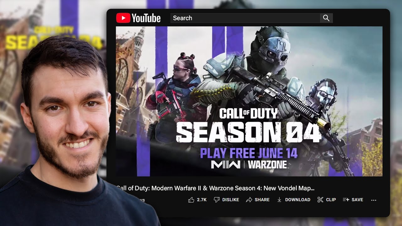 New Vondel Warzone Map: Call of Duty Modern Warfare II Season 4 - YouTube