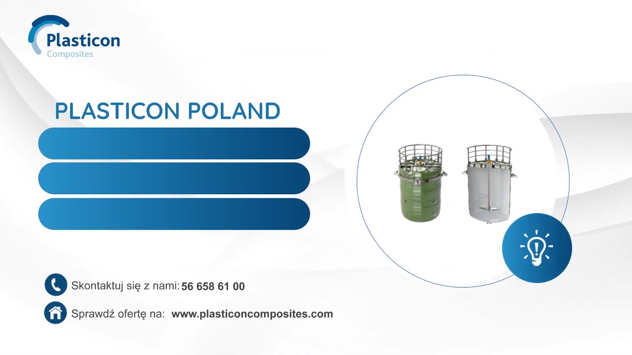Zbiorniki Toruń Plasticon Poland - YouTube