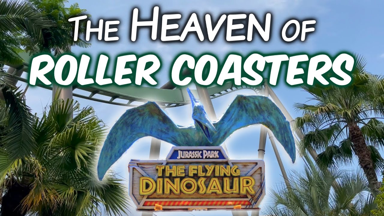 The Flying Dinosaur REVIEW | Universal Studios Japan BEST Roller ...
