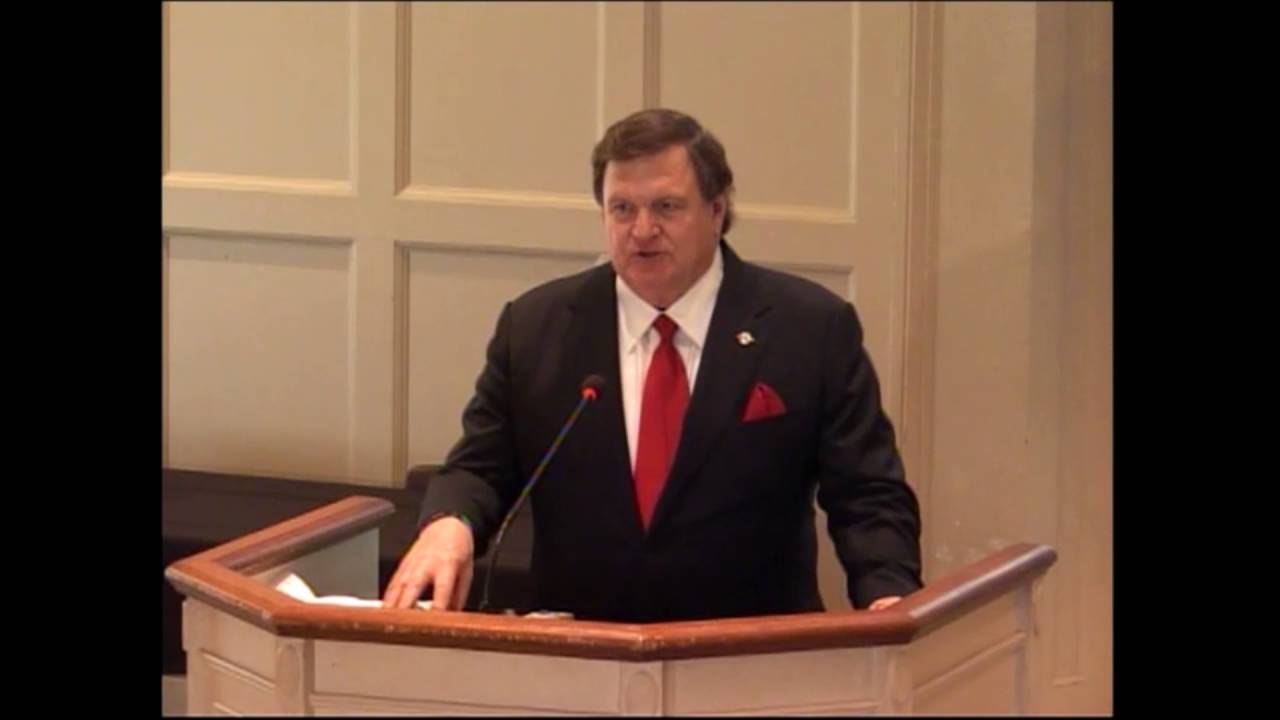 Col. Mollahan Presidential Portrait Unveiling - YouTube