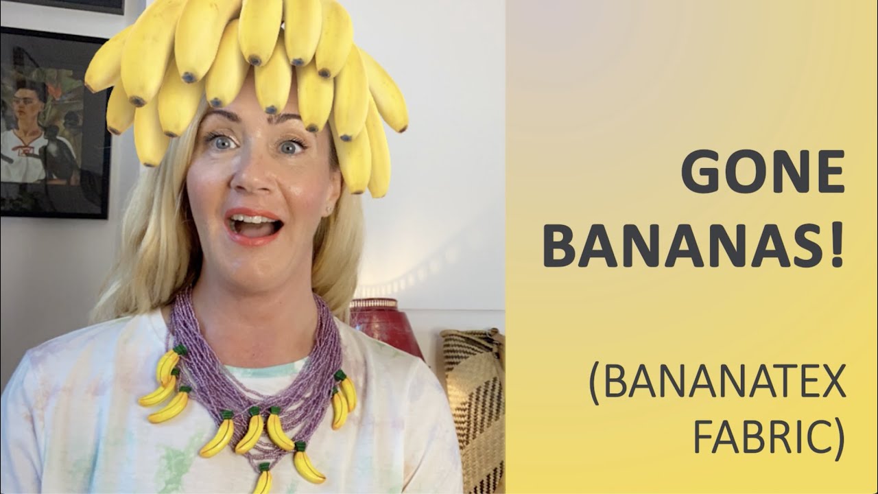 Bananatex® Fabric // A Vegan Fabric for the Fashion Industry // 100% ...