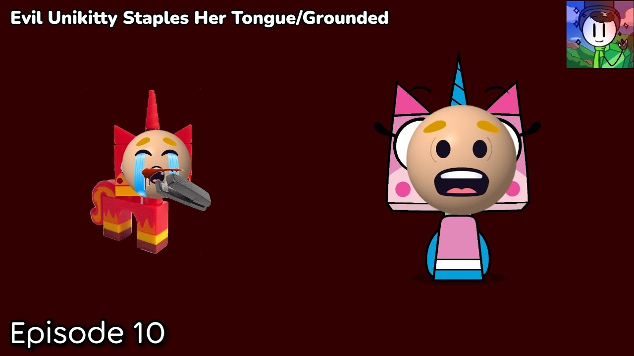 Evil Unikitty Staples Her Tongue/Grounded - YouTube