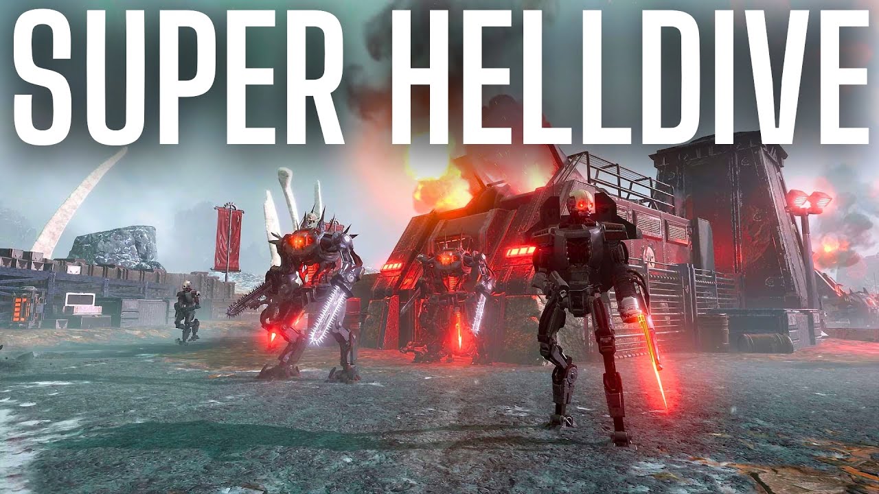 SUPER HELLDIVE ON THE AUTOMATONS... - YouTube