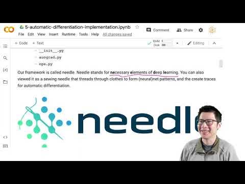 Lecture 5 - Automatic Differentiation Implementation - YouTube